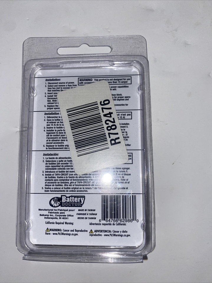 NAPA Fuse Holder Fuse Tab 785170 | eBay