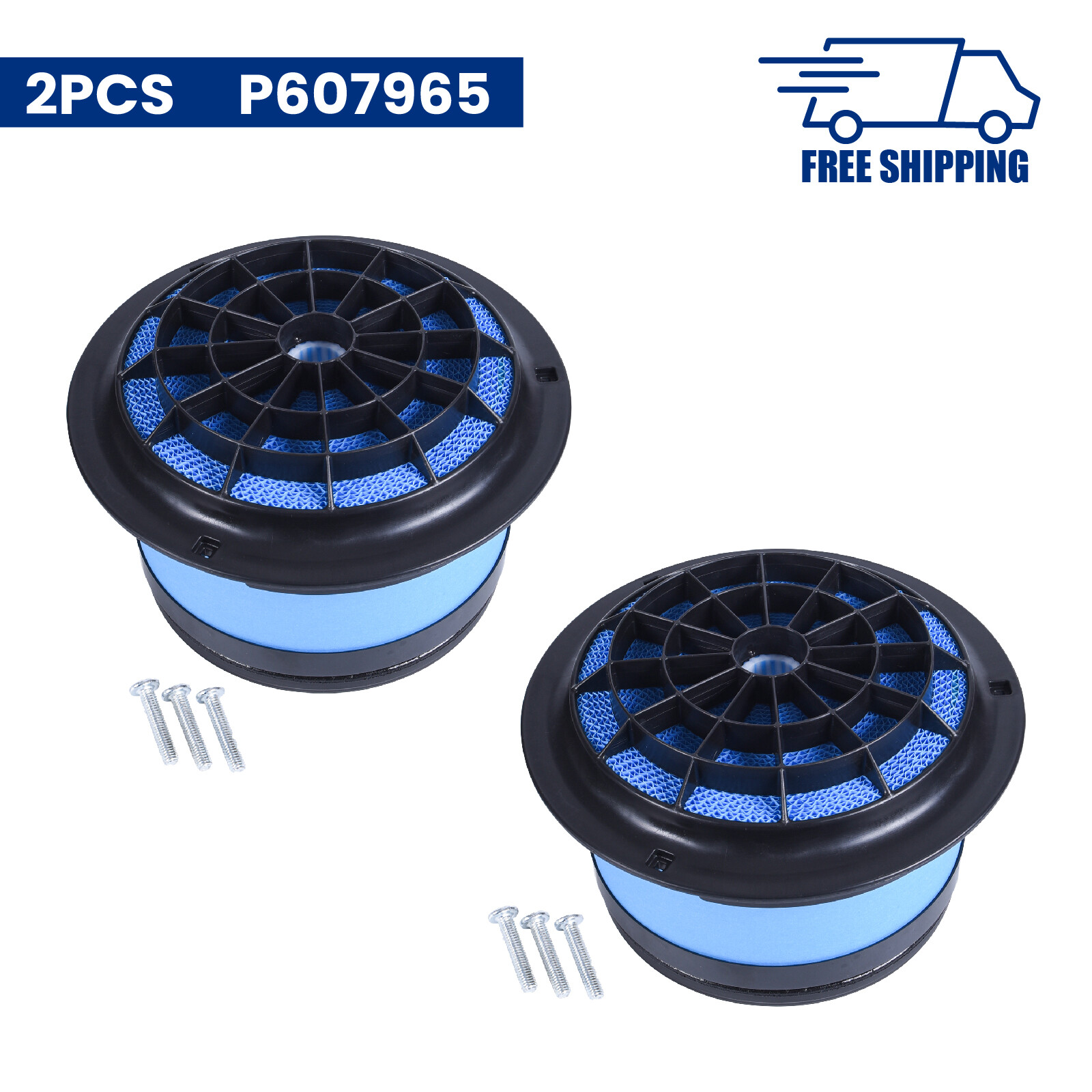 2P Air Filter For Freightliner M2 Series Replace CA5368 P544325 AF26424 ...