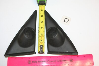 1996-2002 TOYOTA 4RUNNER TWEETER DOOR SPEAKER MIRROR MOUNT COVER BLACK ...