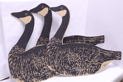 Vintage Canada Goose Decoy Pair Hunting Paper Cardboard Regina Boxcraft ...