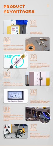USA Portable EDM SFX-4000B Broken Tap Remover 3000W Eroder Tap Burner ...
