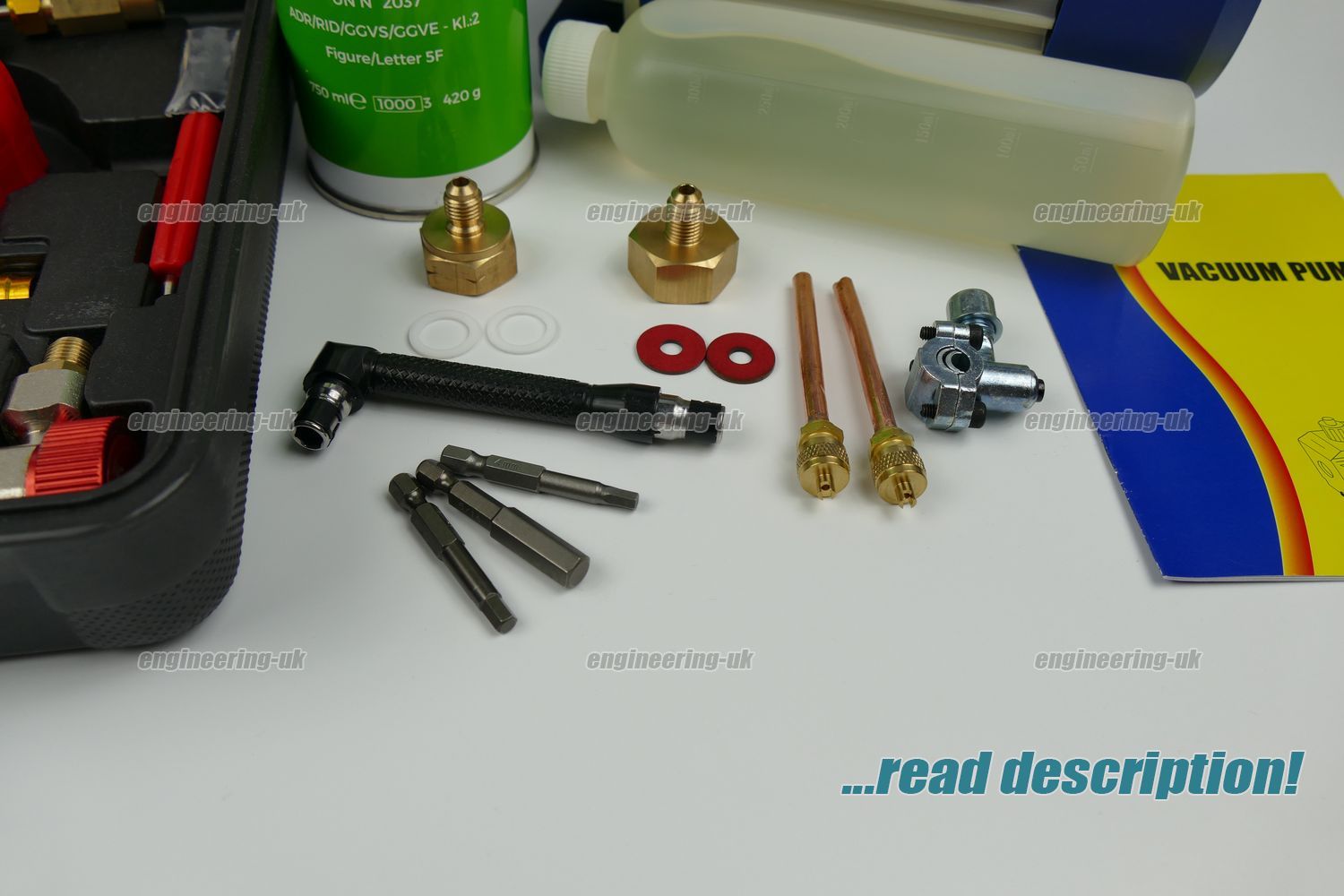 Fridge Freezer R134a R290 R600a charging gauges tool set kit | eBay