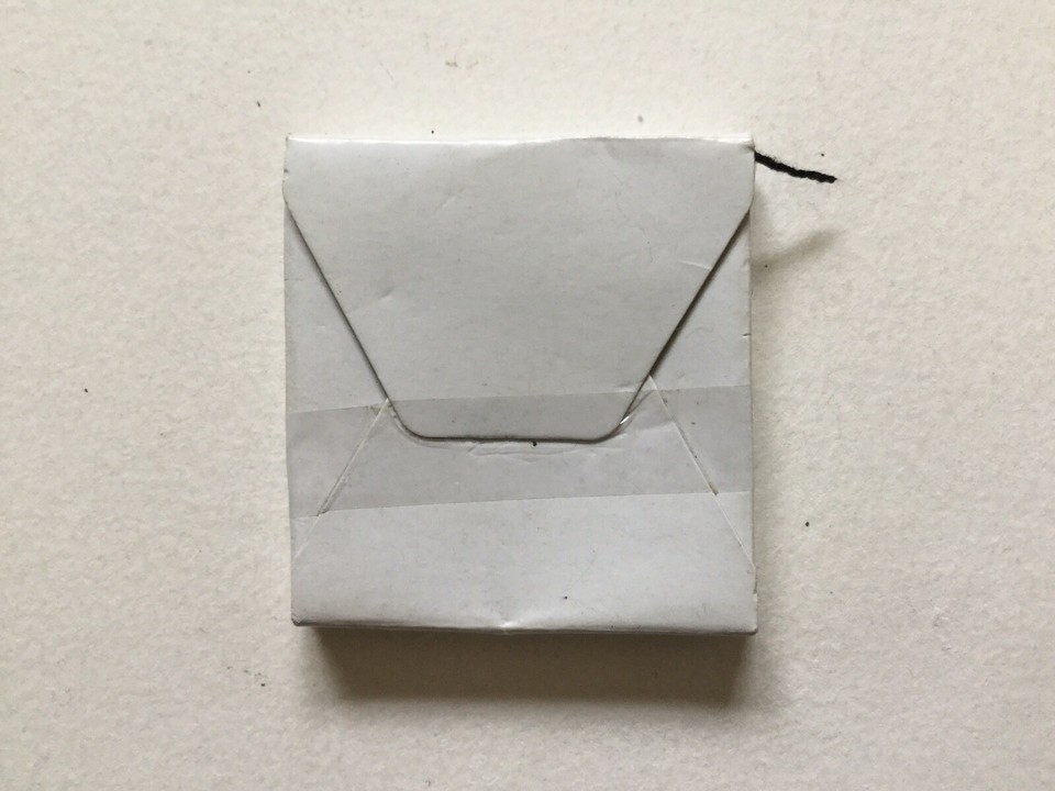 Lego White Cardboard Rope Item 6047134 With Black String Cord Thin 50cm ...