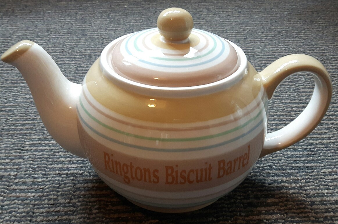 RINGTONS TEAPOT-STYLE BISCUIT BARREL | eBay