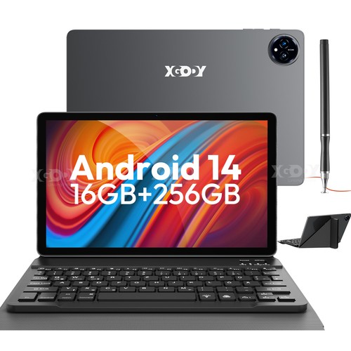 11 in 16GB+256GB Tablet Android 14 Octa core Dual Camera 5G WiFi 6 HD ...