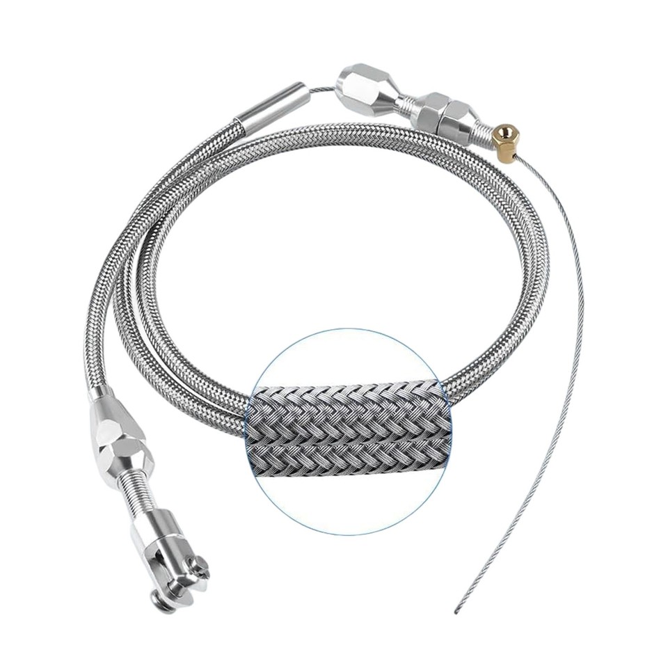 36'' Throttle Cable for Chevy 4.8L 5.3L 6.0L 5.7L LS1 Swap Conversion ...