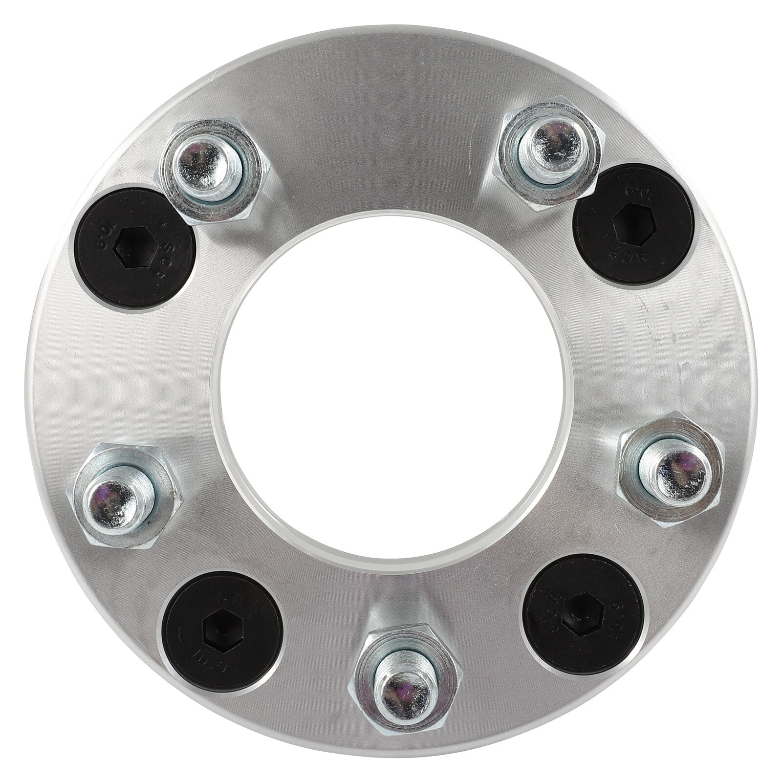 4Pc 1" 4x114.3 to 5x114.3 Conversion Wheel Adapters 1/2"x20 4 Lug to 5 ...