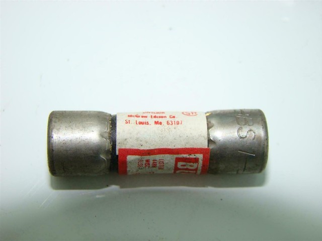 Bussmann Bbs-1 Fast Acting 1 Amp 600vac Multimeter Fuse BUSS BBS1 for ...