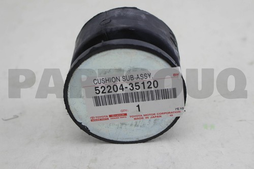 5220435120 Genuine Toyota CUSHION SUB-ASSY, CAB MOUNTING, NO.2 LOWER ...