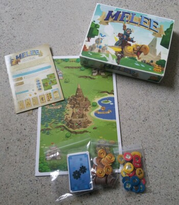 Melee (Board Game) Indie Boards & Cards Rikki Tahta Naiade strategy ...