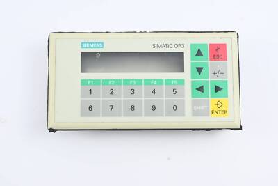 Siemens Simatic OP3 Frontcover und Backcover für 6AV3503-1DB10 Zustand ...