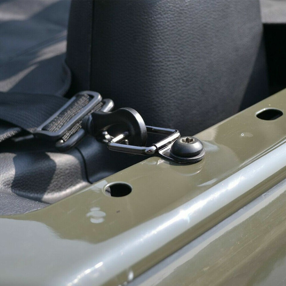 8x Trunk Tie-Down D-Rings Cargo Hook Receiver Connector For Jeep ...