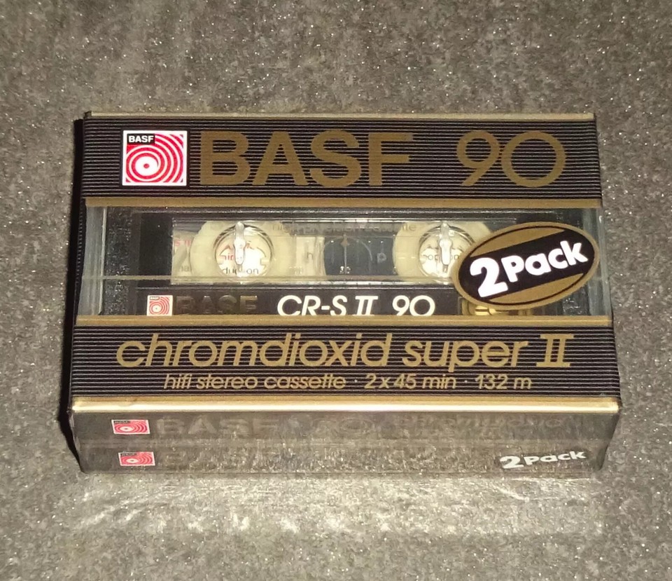 Auswahl TDK, Maxell, BASF etc. TYP II CHROME Audiokassette TAPE SEALED ...