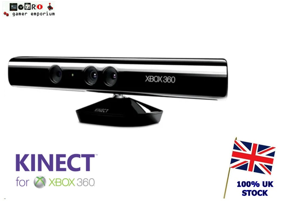Xbox 360 Kinect Sensor + Game Bundle - GENUINE Microsoft *BEST VALUE ...