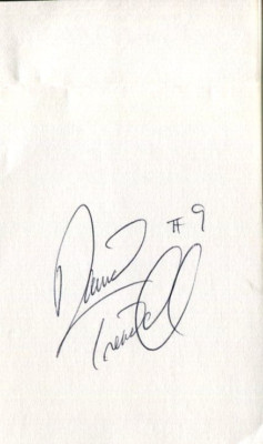 David Treadwell Denver Broncos New York Giants Clemson Tigers Signed ...