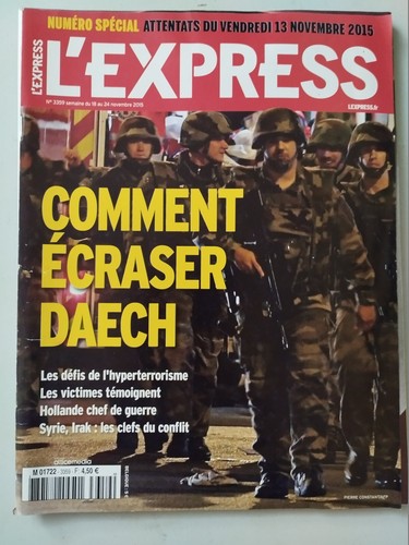 L'Express du 18/11/2015; Comment écraser DAESCH | eBay
