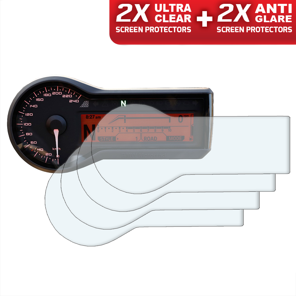 4 x BMW R1200R RS 2015+ Dashboard Screen Protectors | eBay