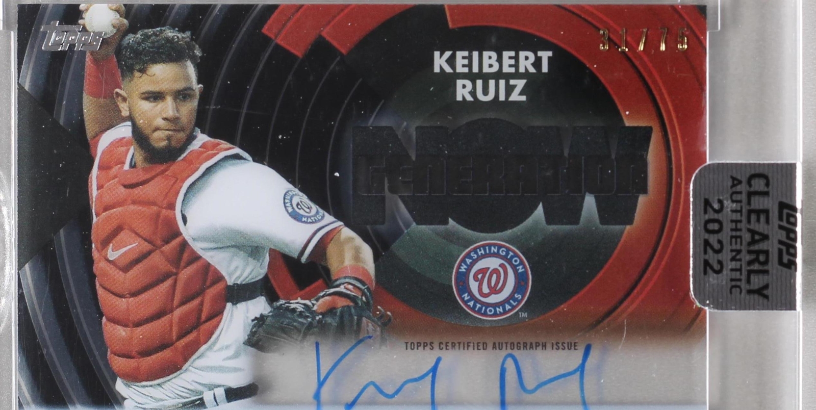 2022 Topps Clearly Authentic Autographs - Generation Now Autographs ...