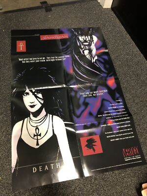 Vertigo DC Comics The Sandman - Death Poster 34”x22” | eBay
