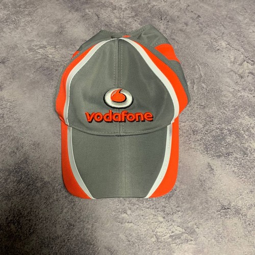 Mercedes McLaren Vodafone F1 Cap Orange Grey One Size Formula 1 Racing ...