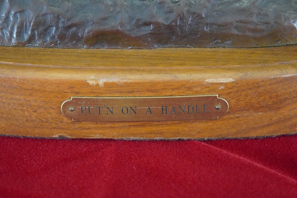 "PUT'N ON A HANDLE" Bronze Horse by James C Hellen signed 1992 #60/100 ...