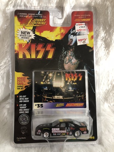 KISS Band Johnny Lightning Gene Simmons Diecast Stock Car #35 Sealed ...