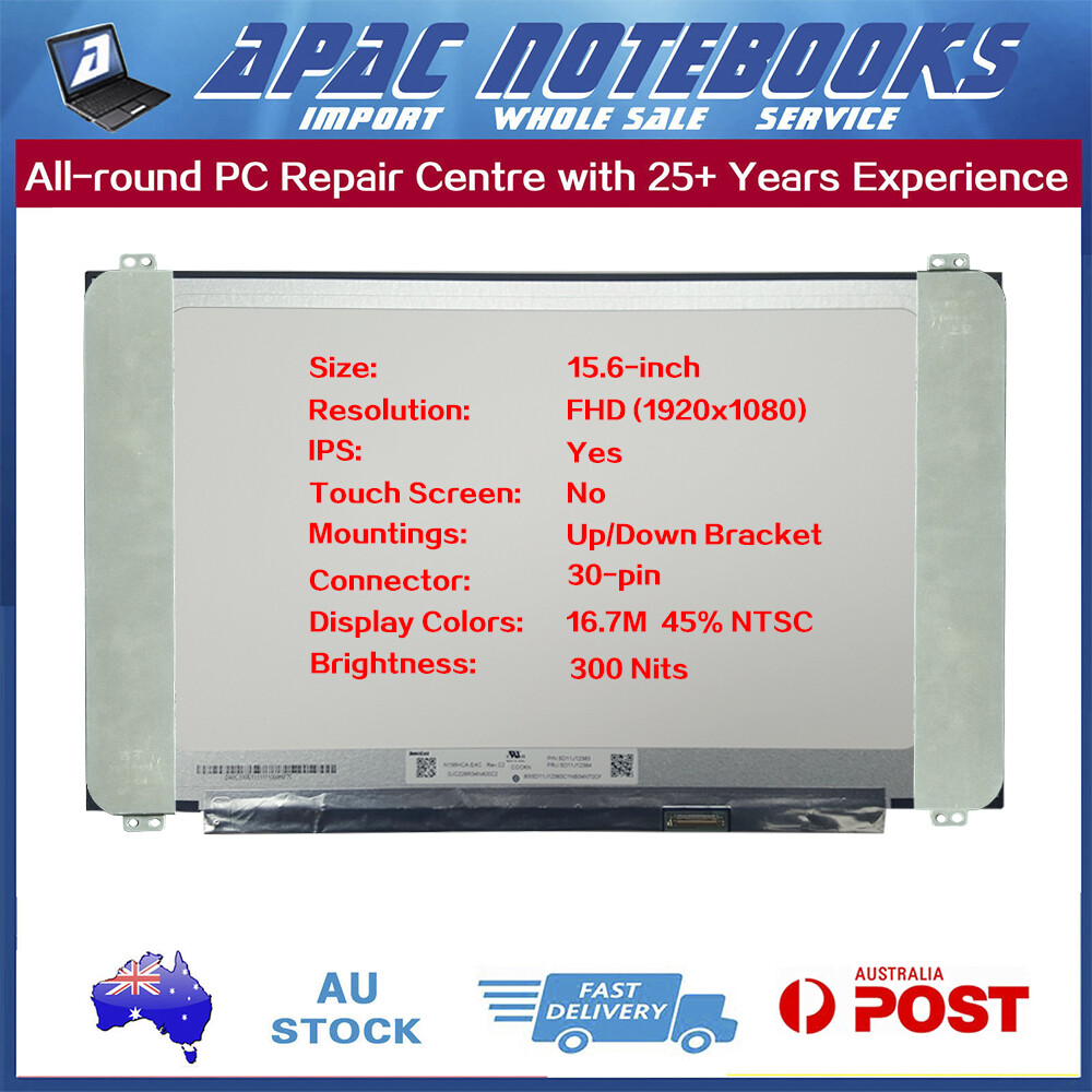 15.6" FHD IPS LED Screen for B156HAN04.4 B156HAN04.5 B156HAN06.0 U/D ...