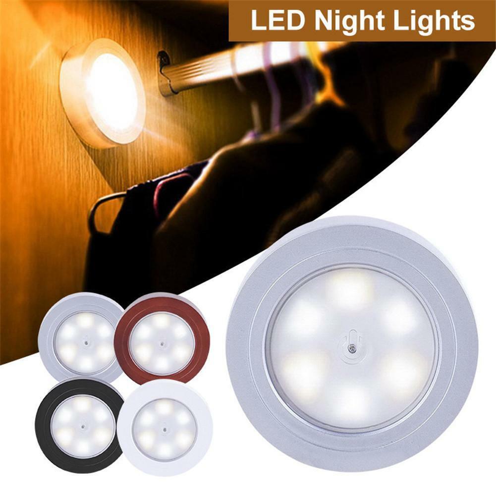 Car LED Pat Light Battery Inside Decorative Lamp Trunk Touch Nightlight ...