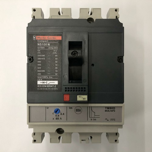 1PC NEW FIT FOR NS100N 3P 80A TM80D breaker merlin Gerin | eBay