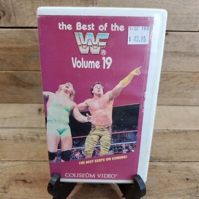Best of the WWF Volume 19 VHS Coliseum Video WWE Pro Wrestling Jesse ...