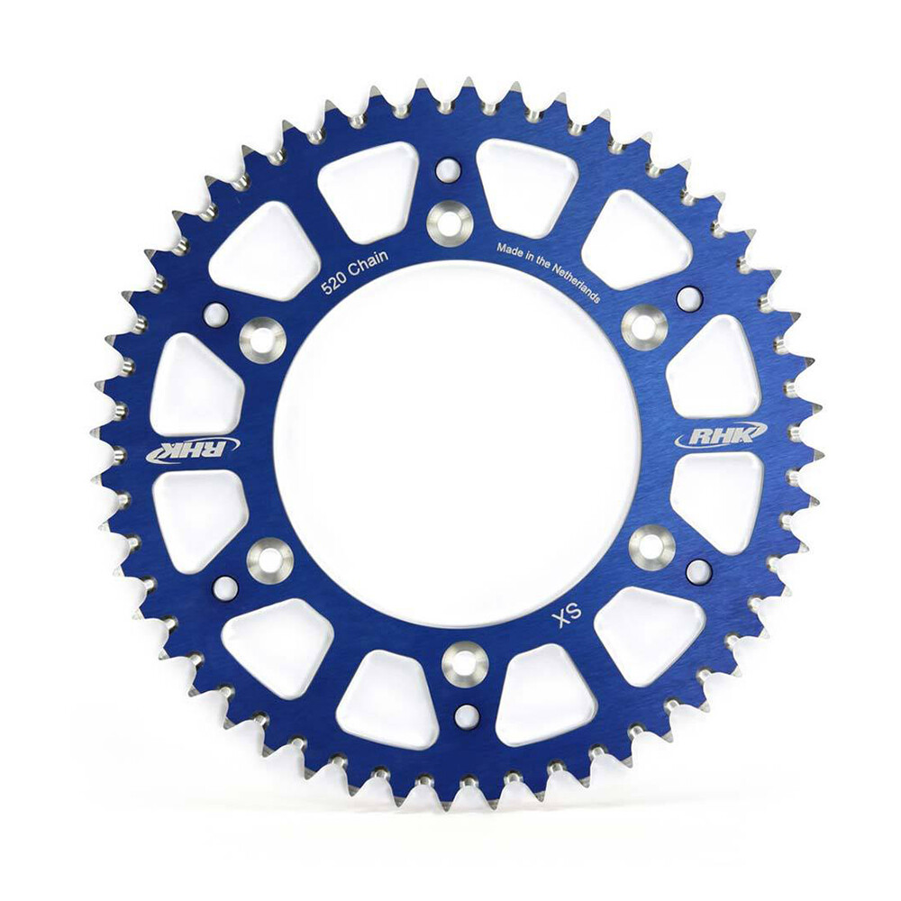 RHK 49 Tooth Blue Rear Warrior Alloy Sprocket for KTM 690 DUKE R 2010 ...