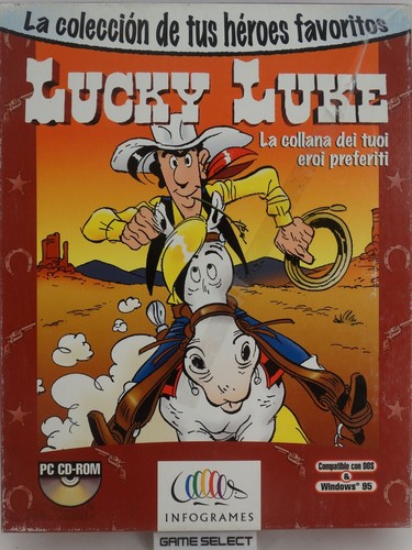 Lucky Luke PC Computer CD Edition Big Box Esp - - Original Complete ...