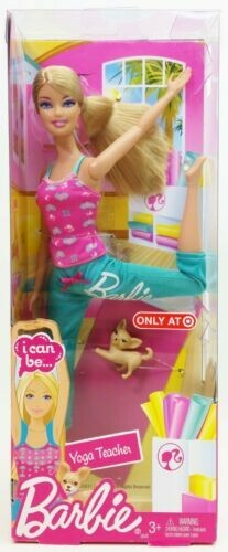 Barbie I Can Be Yoga Teacher Doll Target Exlclusive Discontinued Mattel ...