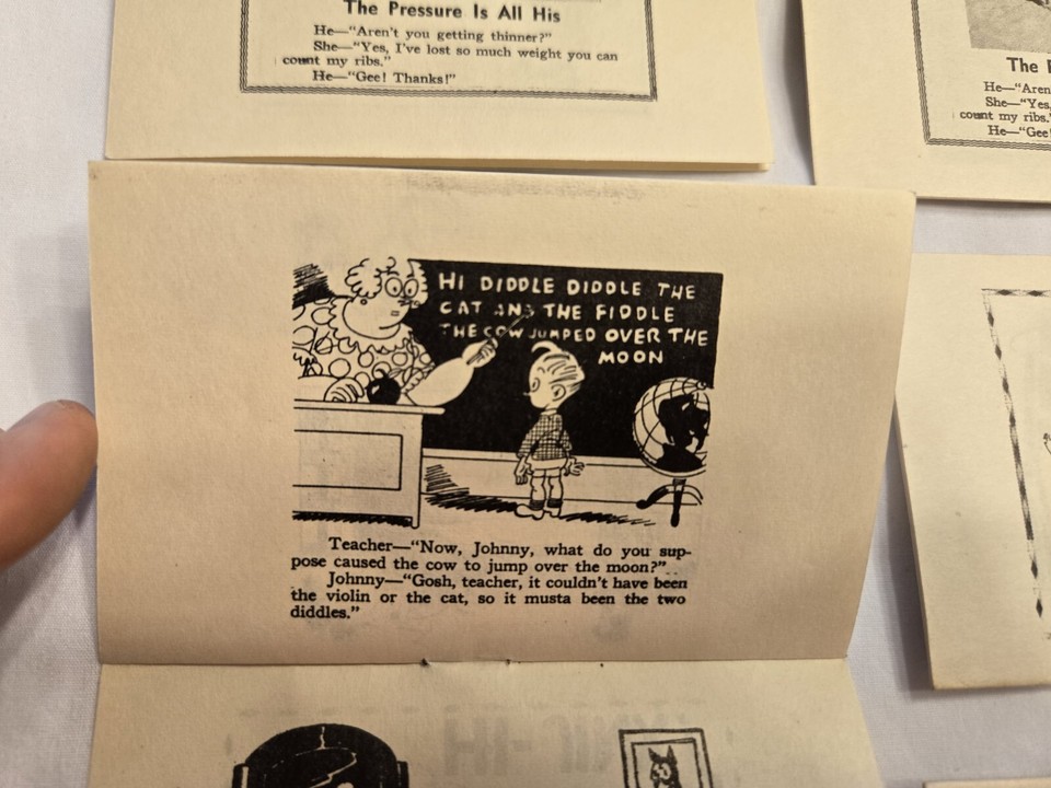 11 Vintage Rare Comic Cartoon Joke Book Adult Military LAFFS Hi-Jinx ...