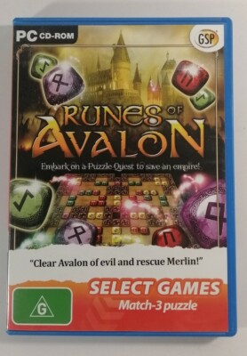 Runes Of Avalon Puzzle PC Game GSP - VGC - Free Postage CD-ROM | eBay