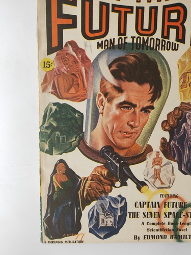 Captain Future Winter 1941 Vol 2 #2 VG+ Pulp | eBay