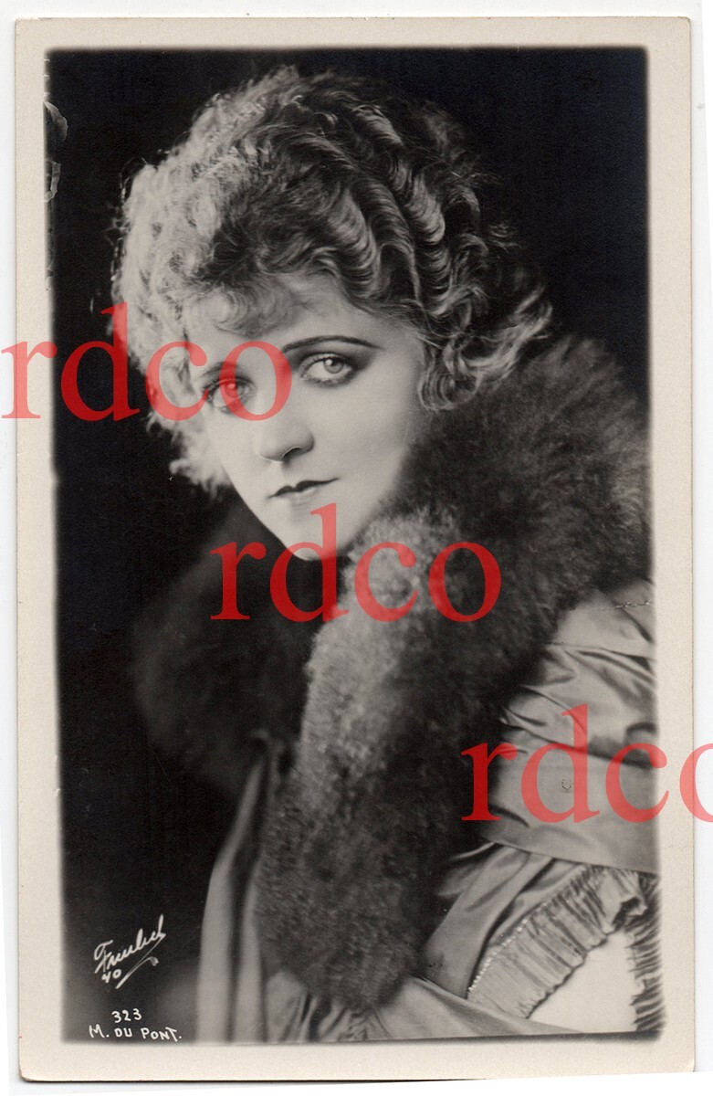 Miss DuPont, American film actress and fashion designer RPPC | eBay