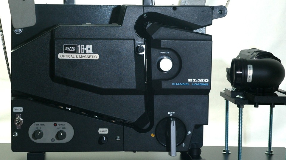 ELMO 16mm Magnetic & Optical Video Transfer With Full 2K HD Camera NTSC ...