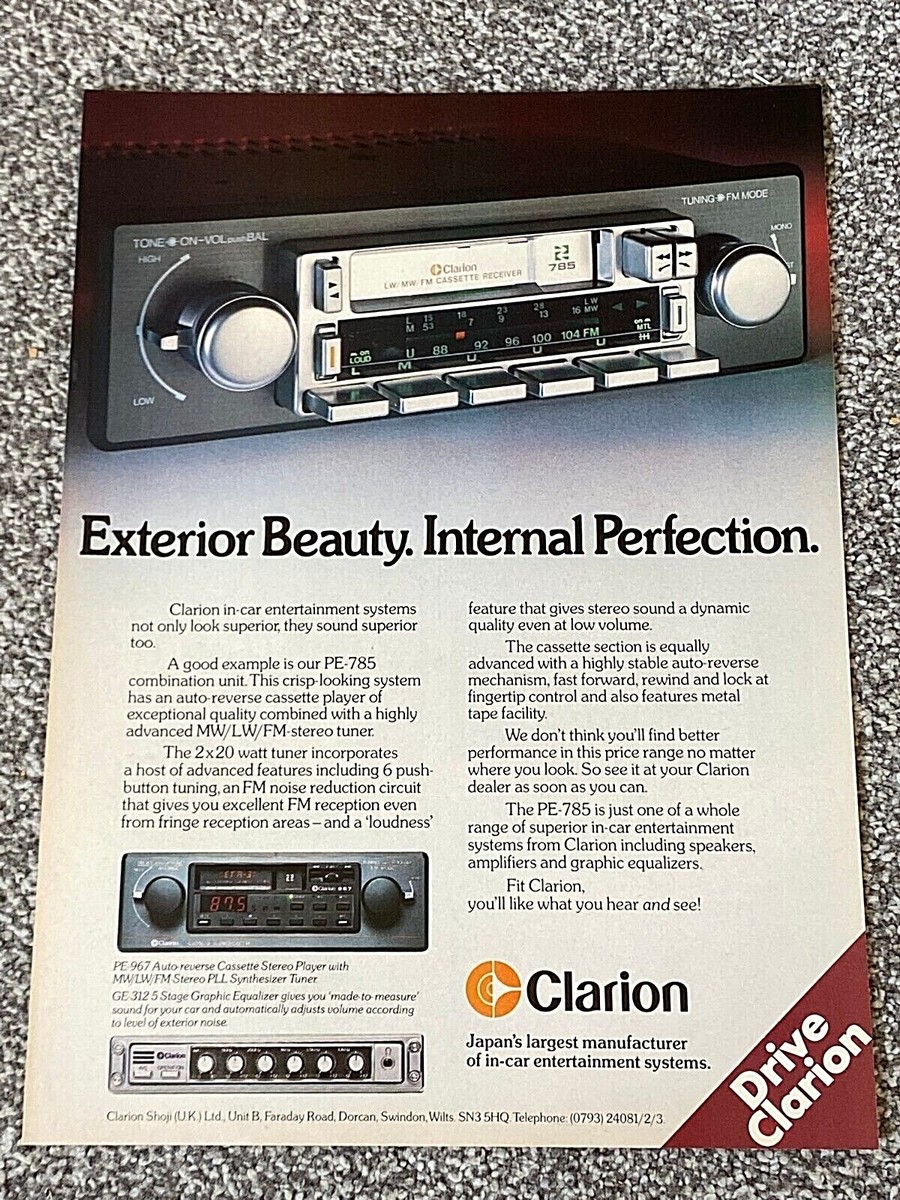 Clarion Car Audio Logo Clarion Claims First All Digital Car Audio