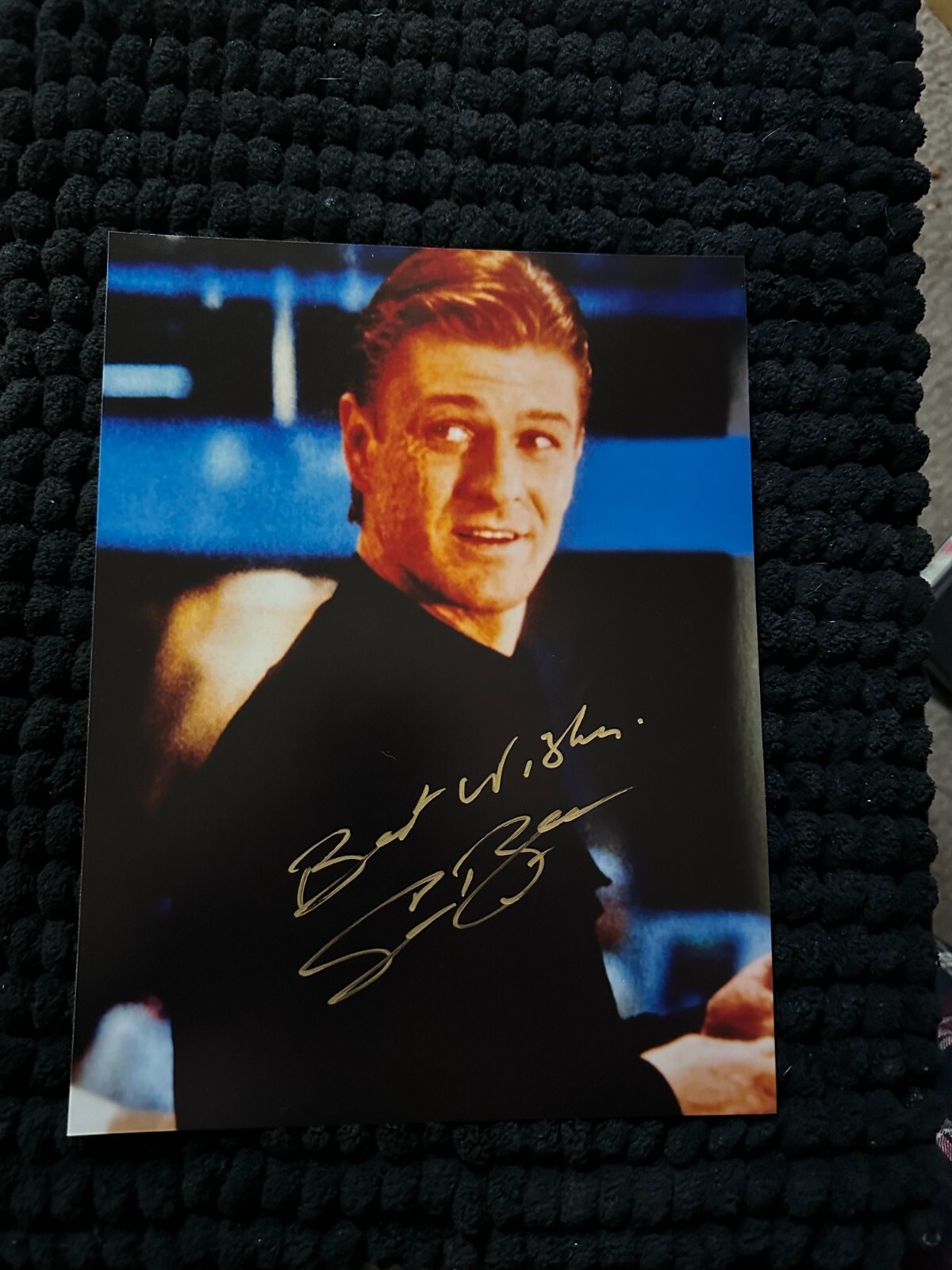 SEAN BEAN Autographed Photo 1995 ( Goldeneye ) James Bond | eBay