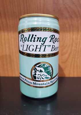 Rolling Rock "LIGHT" Beer can- Latrobe Brewing Co, Latrobe, PA | eBay