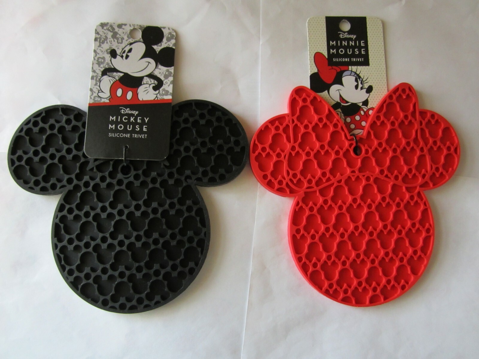 Mickey Mouse Minnie Disney Silicone Trivet Kitchen Towels Mini Mitts ...