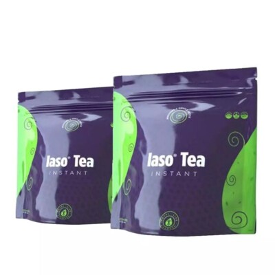 TLC IASO Natural Detox Instant Herbal Tea 25 Count (2 Pack) Total Life ...