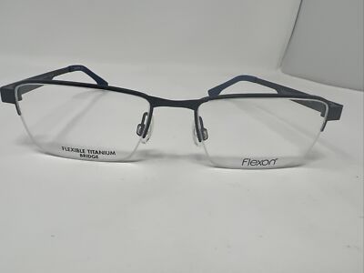 FLEXON Flexible Titanium E1037 001 53/18 140 Mens Eyeglass Frames F50 ...