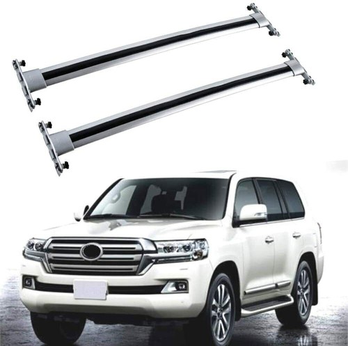 2Pcs Fits for Land Cruiser LC200 2008-2021 Roof Rail Racks Cross Bars ...