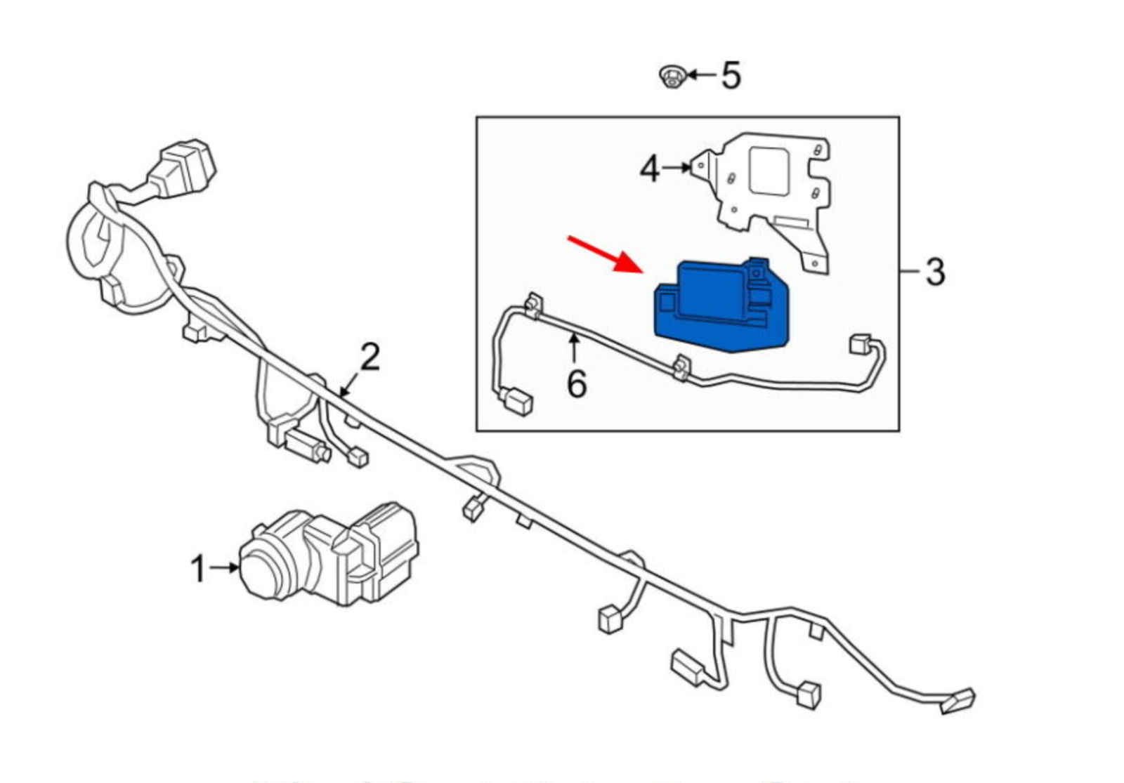 OEM 99140-Q5000 Left Side Blind Spot Radar Sensor Fedex for Kia Seltos ...
