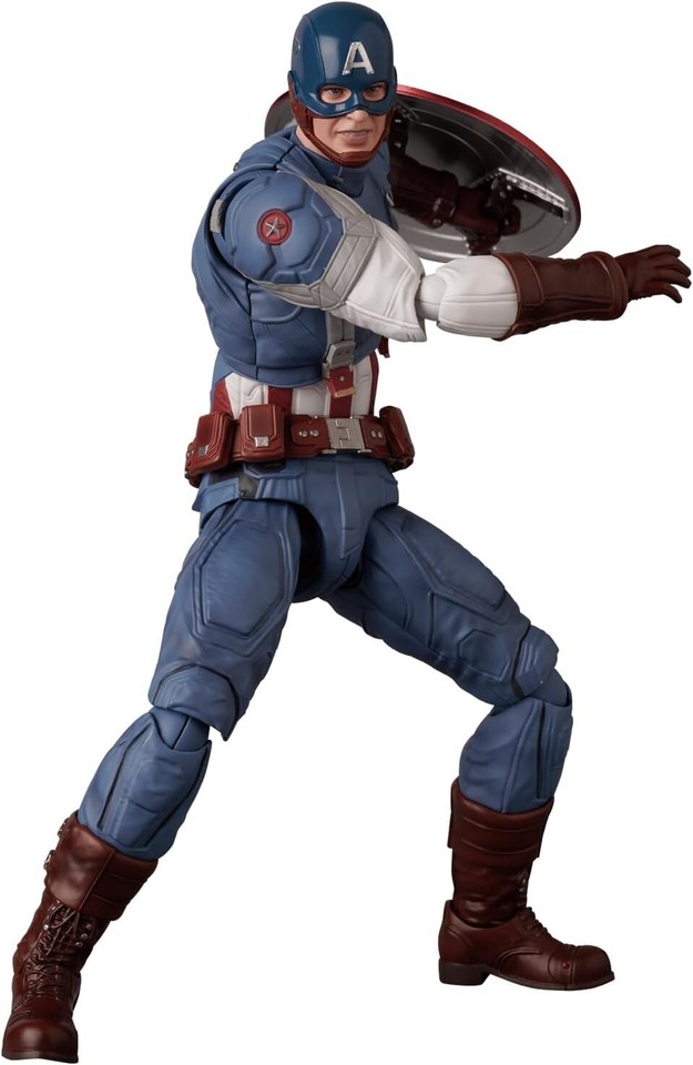 Medicom Toy MAFEX No.220 Captain America Classic Suit ver. Action ...