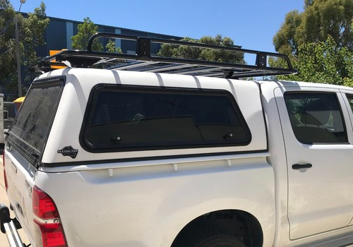 for Isuzu D-MAX Canopy Tradesman Roof rack & Internal support Heavy ...