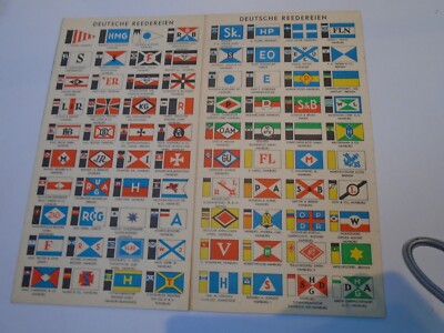 SHIPPING FLAGS 12/22 CM UNFOLDS TO 48/22 CM | eBay UK