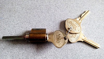 YALE RESIDENTIAL CYLINDER KW KWIKSET 6 PIN KEY WAY LOOK CLOSE AT ...